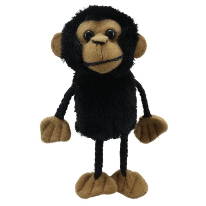 The Puppet Company Finger Puppet - Chimp | Belly Beyond – Belly Beyond