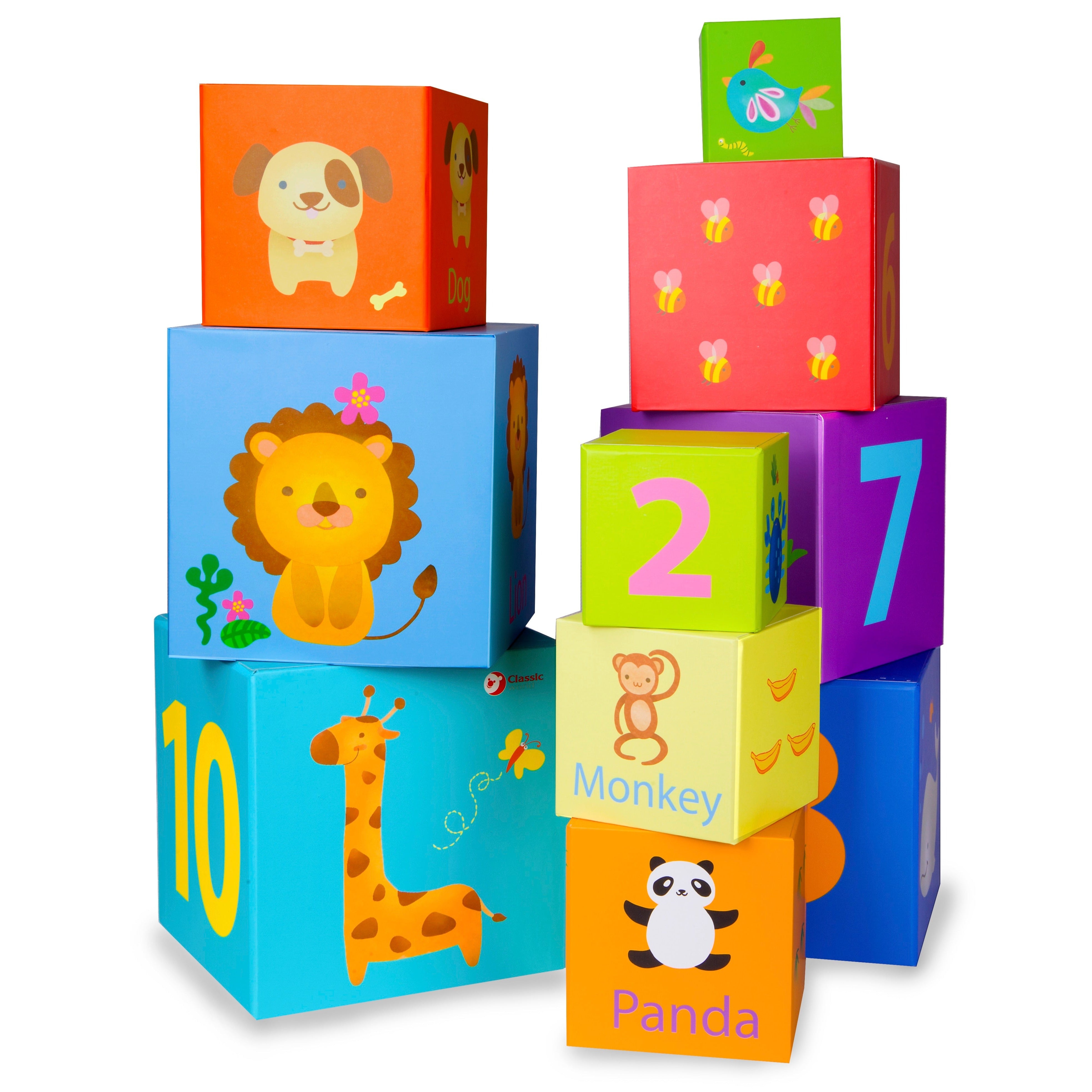 Classic World Stacking Cubes | Belly Beyond – Belly Beyond