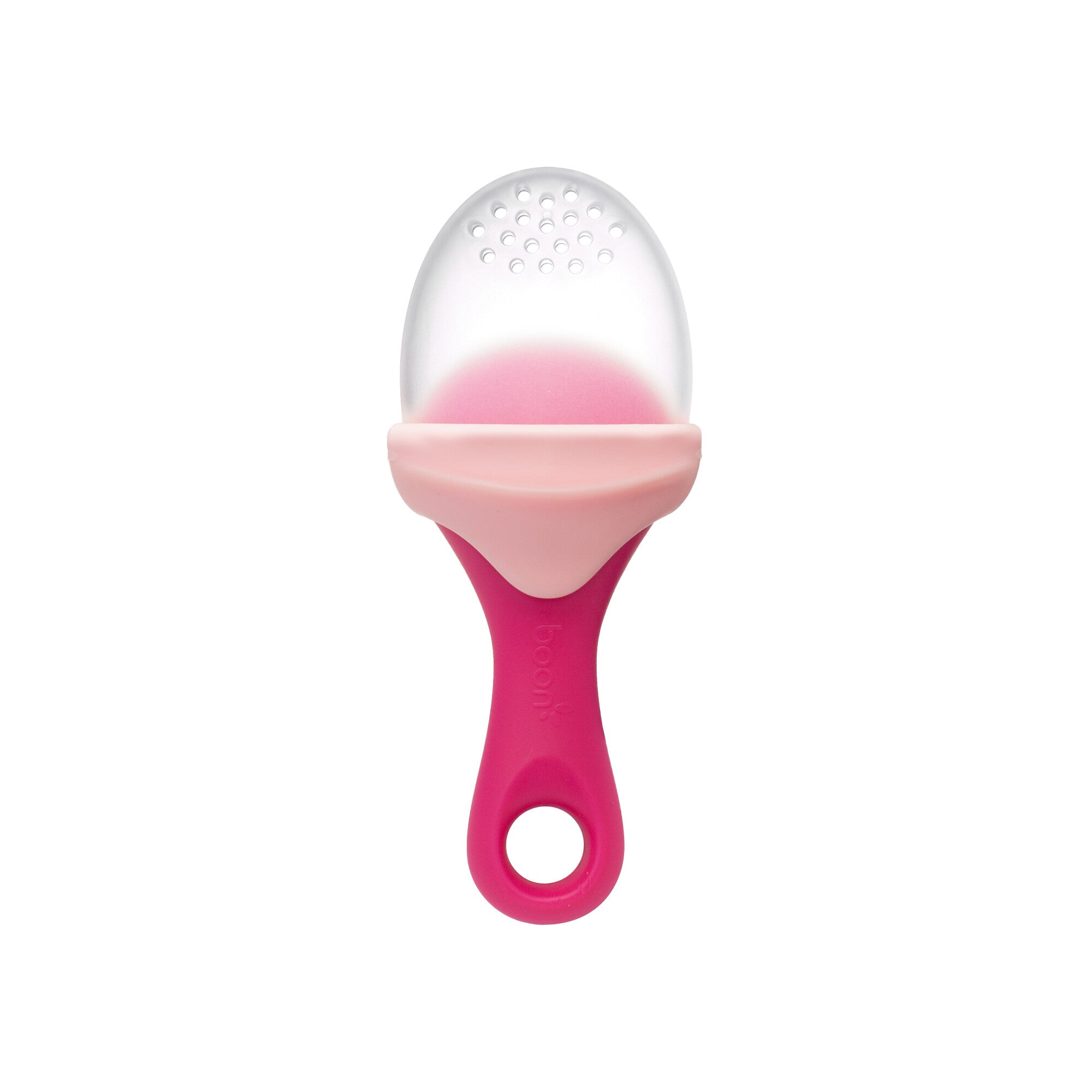 Boon PULP Silicone Feeder - Pink/Blush | Belly Beyond – Belly Beyond